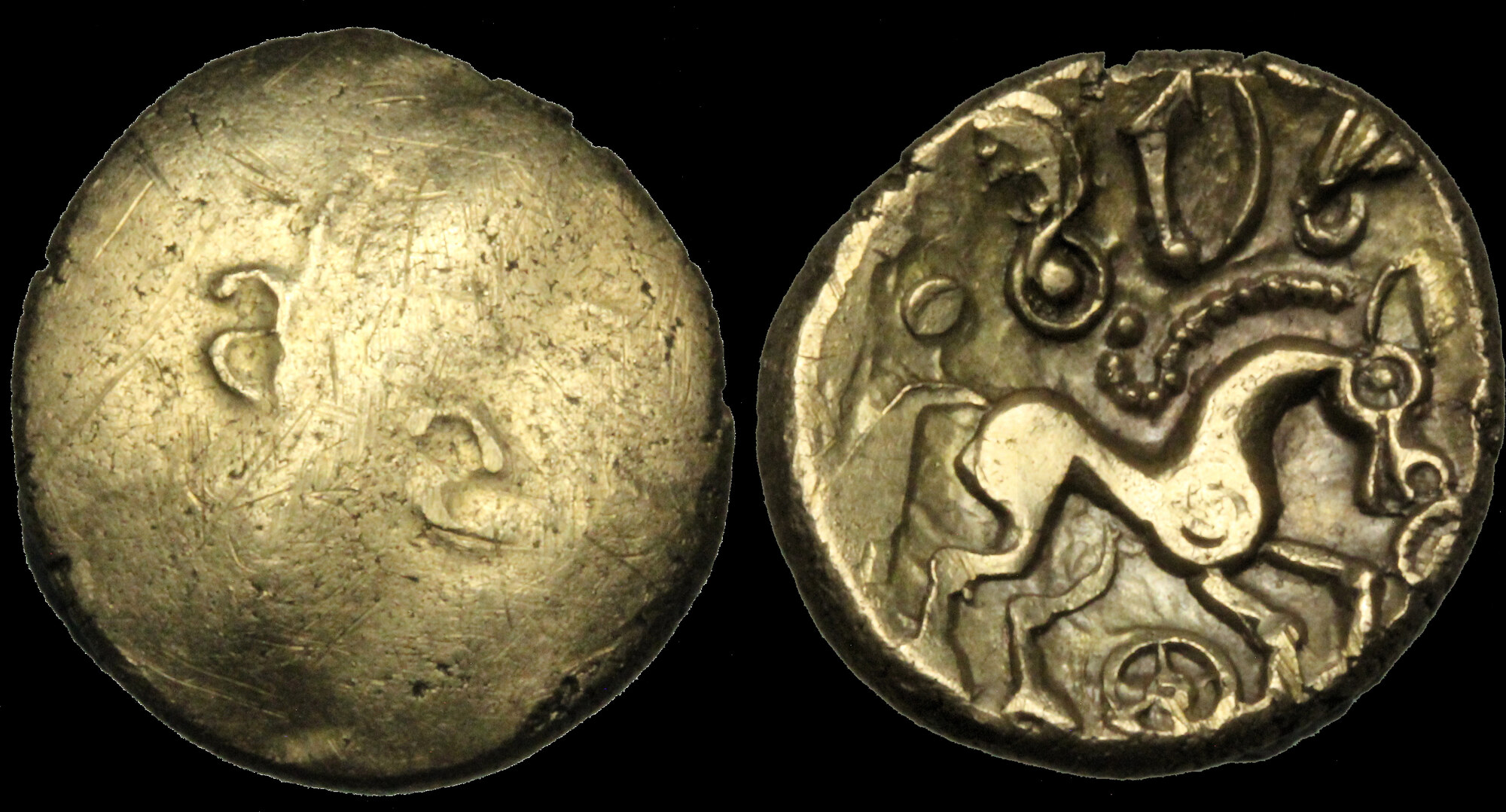 8-25-3 - CELTIC BRITAIN, North East Thames, 'SS' Type, Gold Stater ...