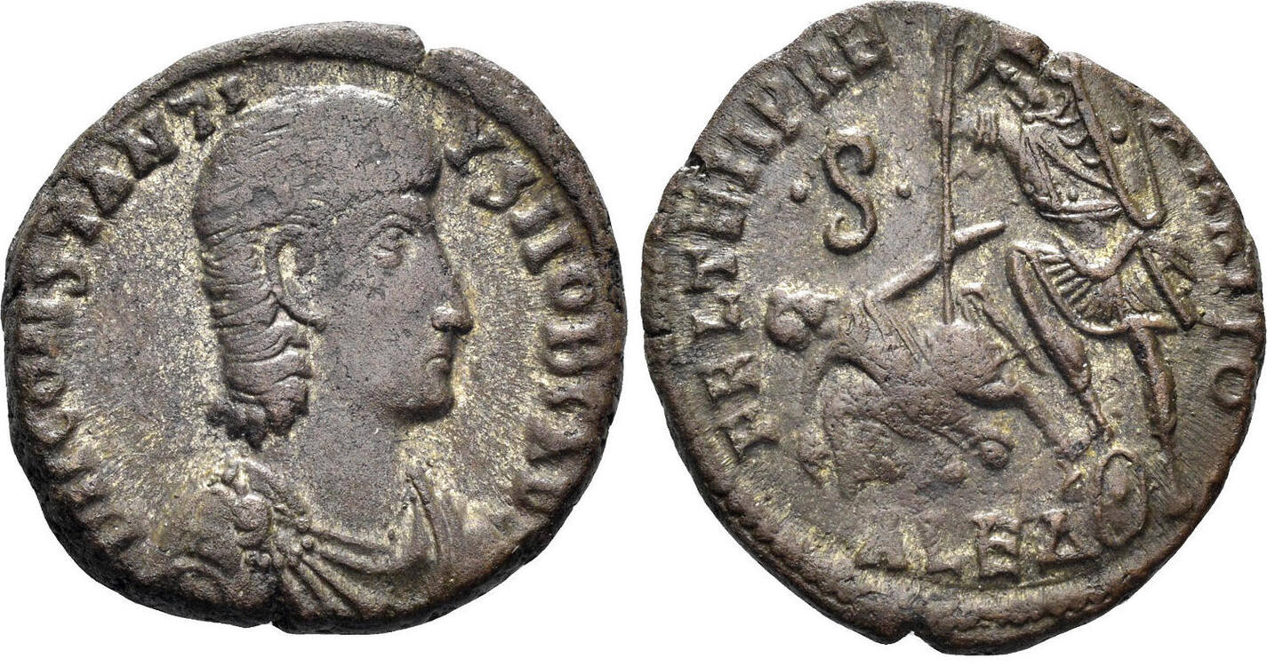 ROMAN AE Centenionalis 351-354 AD Constantius Gallus, Caesar. (5.31g ...