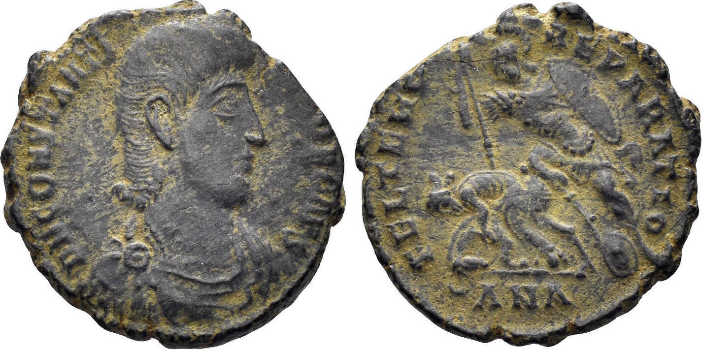ROMAN 351-354 AD Constantius Gallus, Caesar. 351-354. AE Half ...