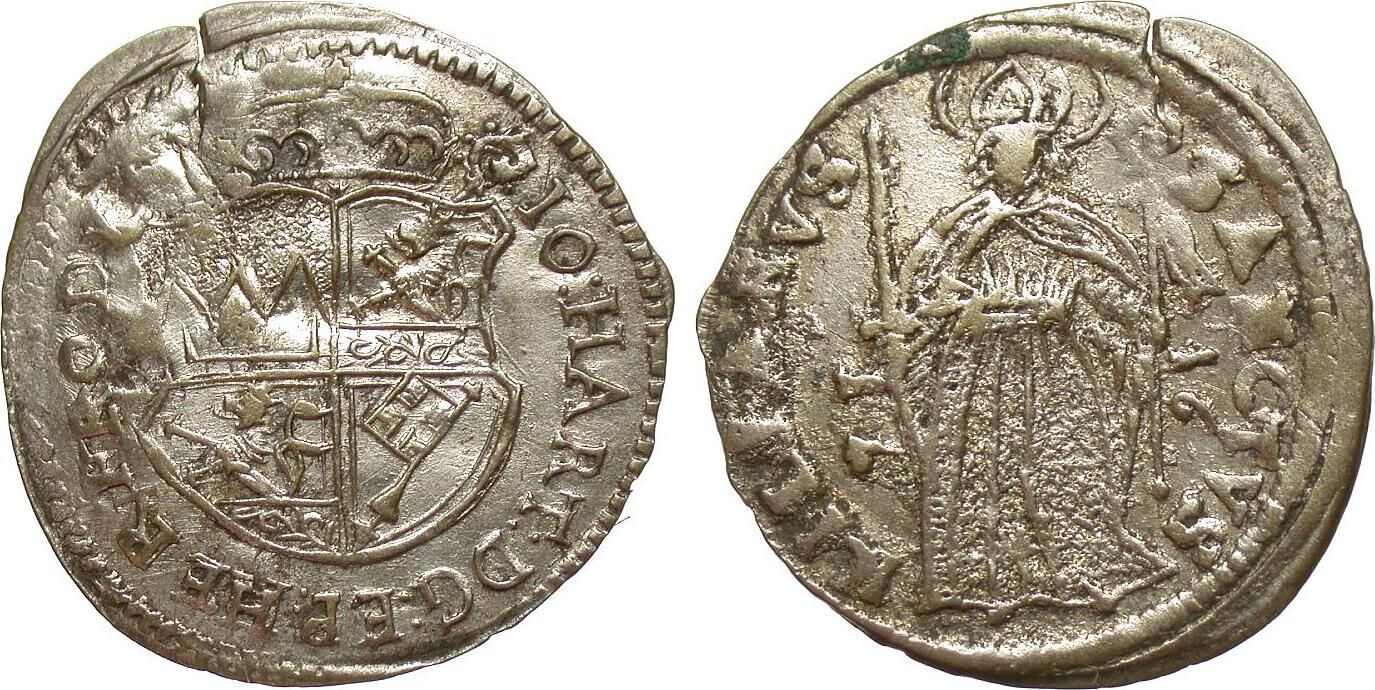 Altdeutschland bis 1871 Schilling Würzburg Johann Hartmann von ...