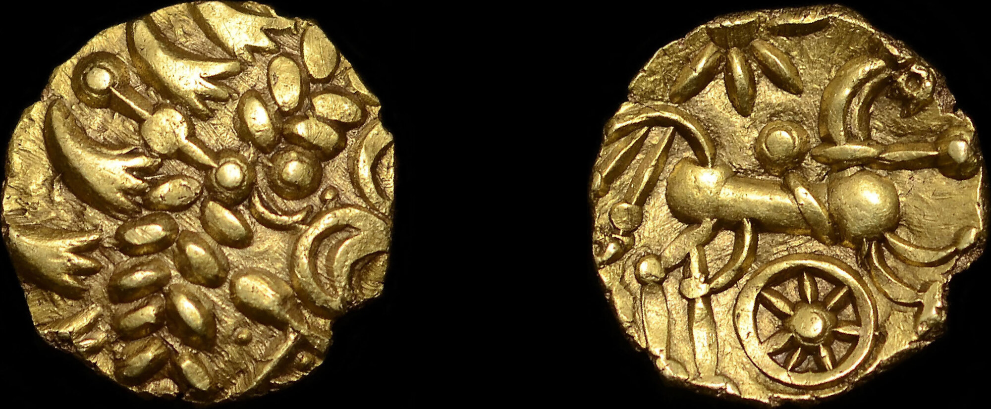 GREAT BRITAIN 60-50BC CELTIC COINAGE, REGINI & ATREBATES, SELSEY DAHLIA ...