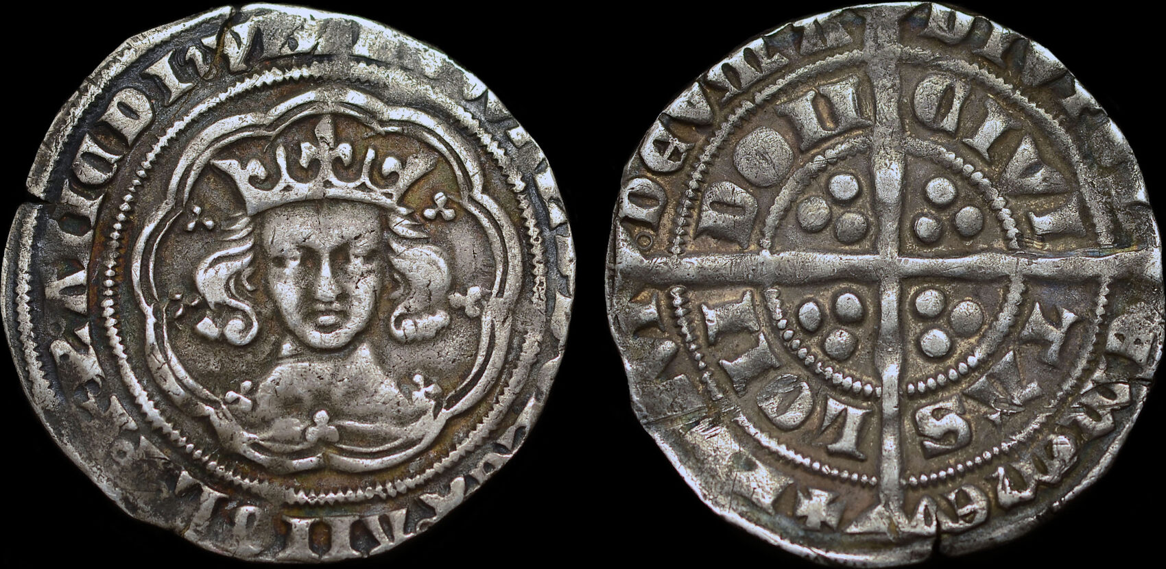 GREAT BRITAIN 1327-77 EDWARD III, SILVER GROAT, PRE-TREATY PERIOD, SERIES E | MA-Shops
