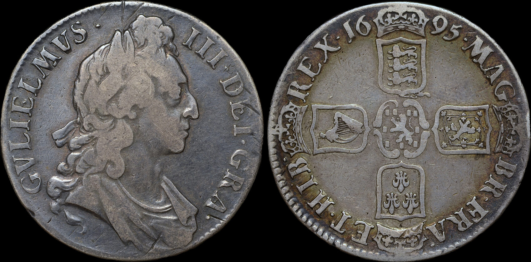GREAT BRITAIN WILLIAM III 1695 CROWN | MA-Shops