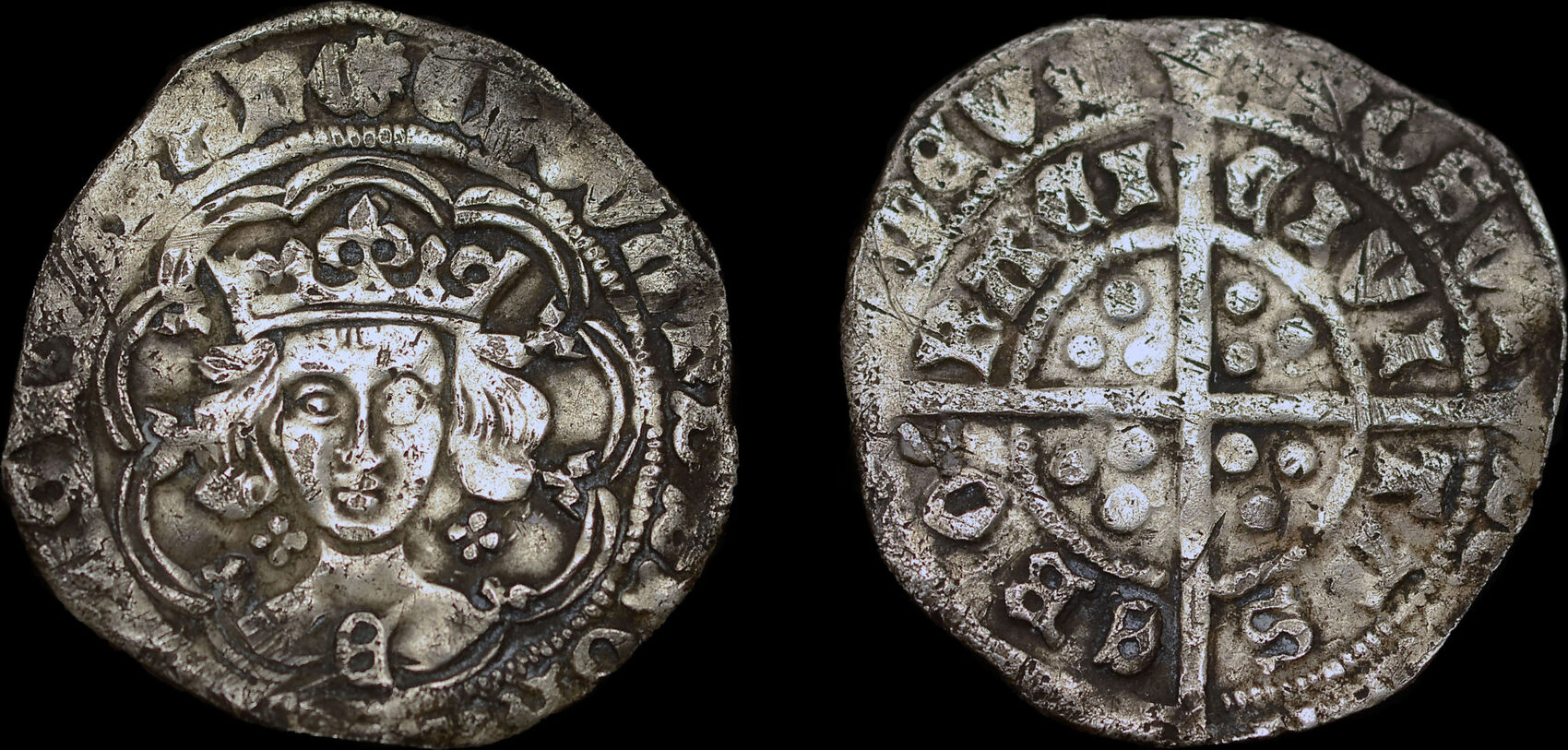 GREAT BRITAIN EDWARD IV SILVER GROAT OF YORK, LIGHT COINAGE ISSUE | MA ...