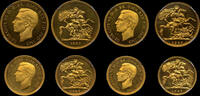 GREAT BRITAIN GEORGE VI, 1937 PROOF GOLD TWO POUNDS PF 63 | MA-Shops