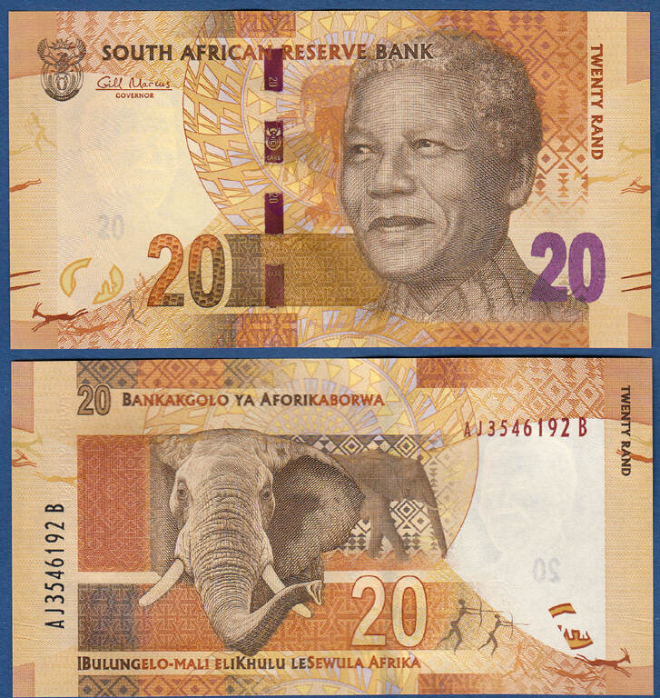 Südafrika P.134 20 Rand 2012 UNC | MA-Shops