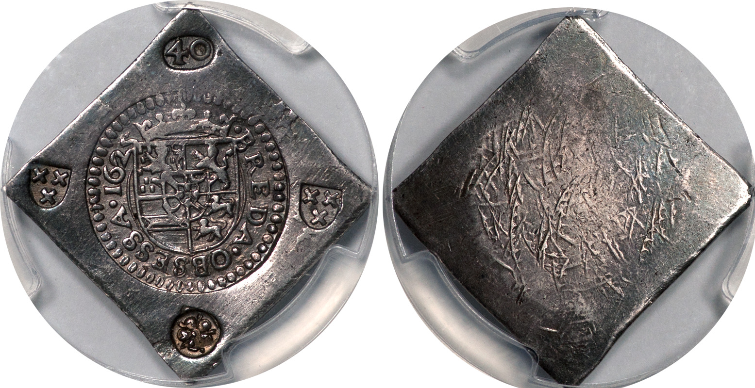Netherland - Brabant Siege of Breda 1625 Silver Klippe 40 Stuivers PCGS ...