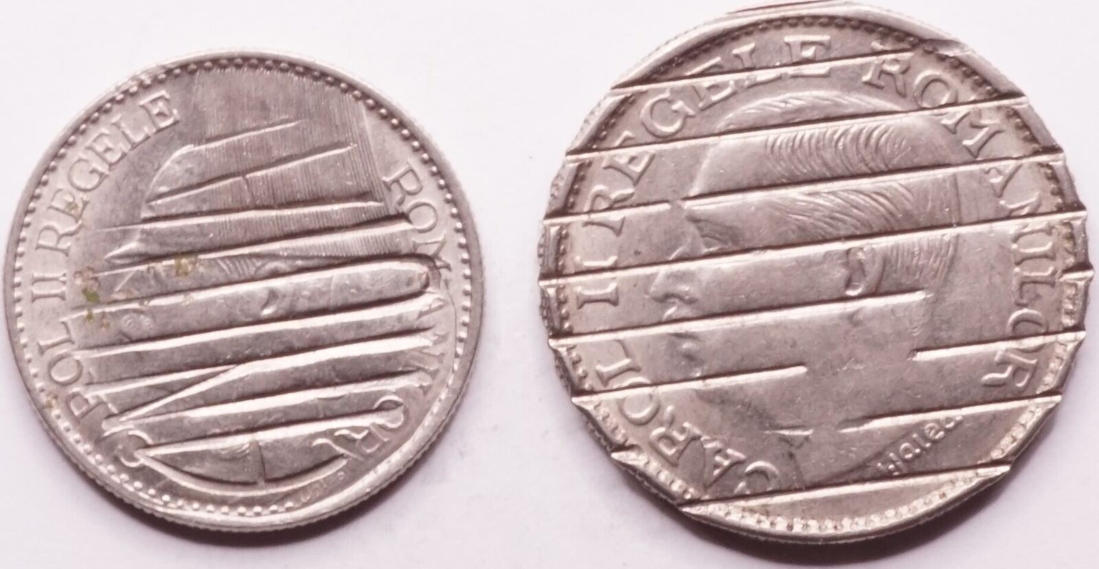 Romania (lot) 50 and 100 Lei 1936-1938 Carol II EF- | MA-Shops