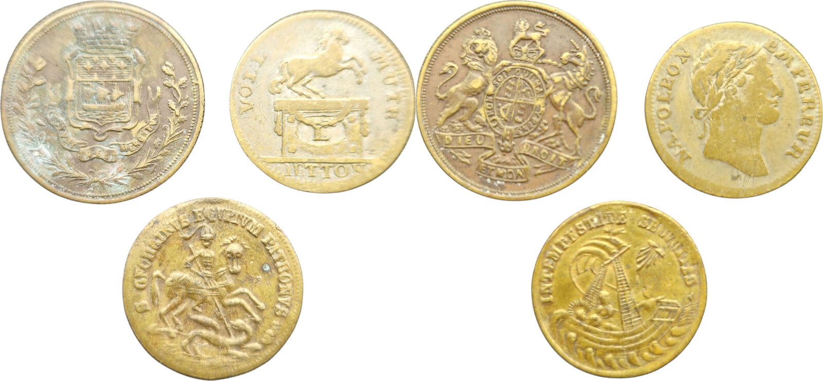 Europe - lot Rechenpfennige - tokens 19th century | MA-Shops