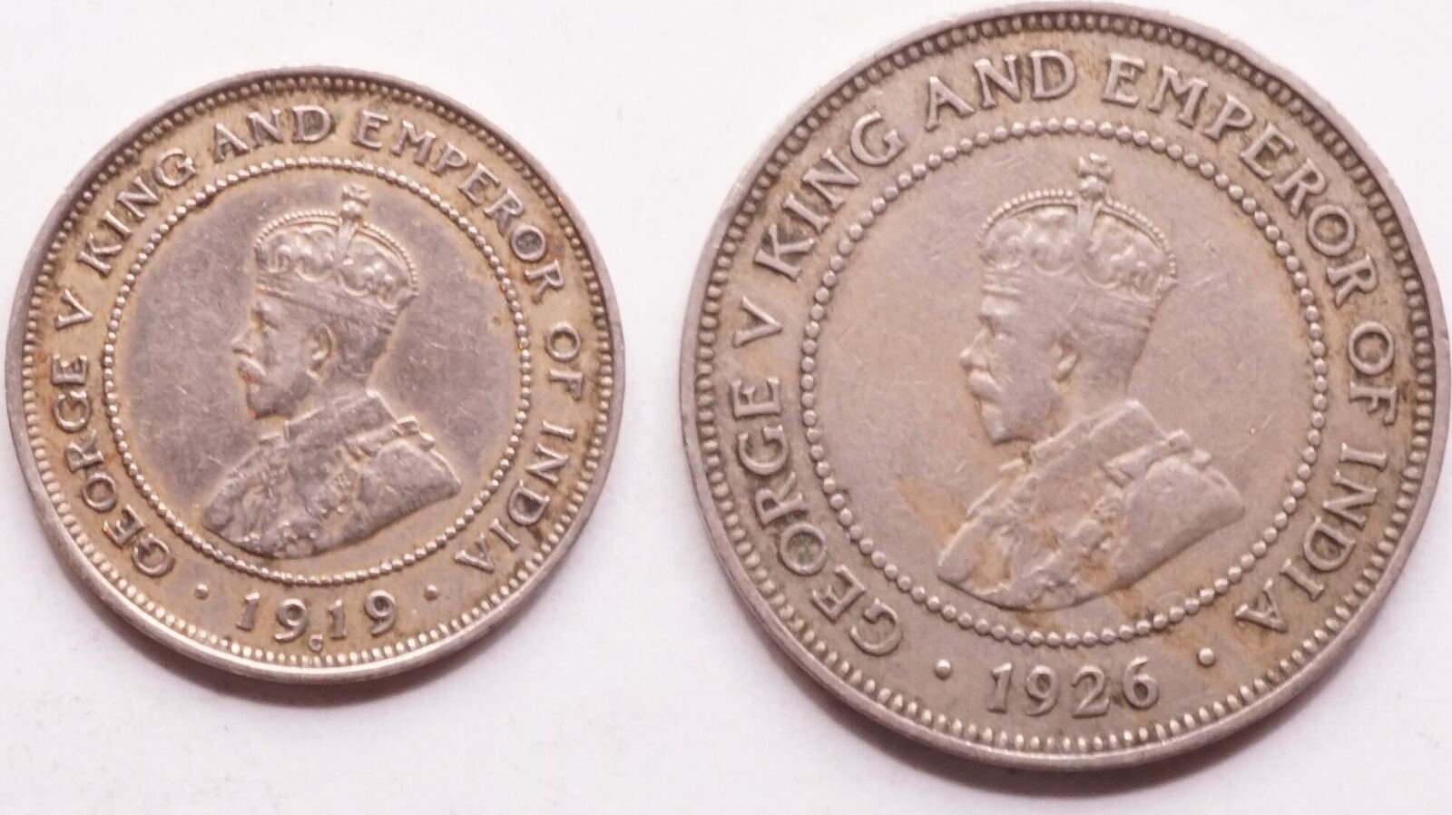 Jamaica (lot 2x) Farthing, Half penny 1919 C - 1926 George V | MA-Shops