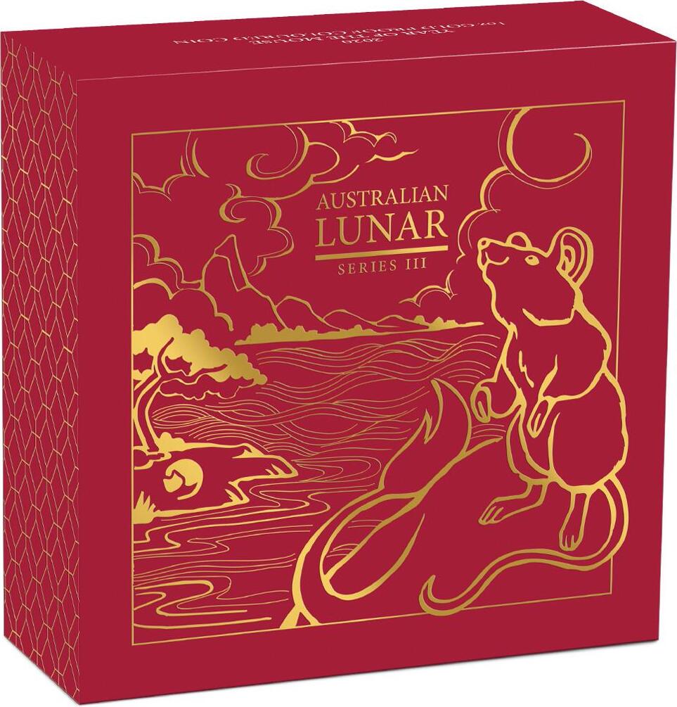 Australien 100$ 2020 1 oz Gold Coin Lunar Series III. - Year of the ...