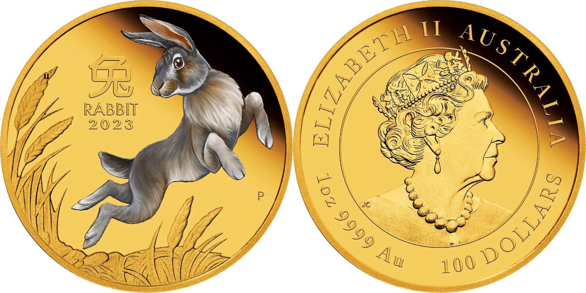 Australien 100$ 2023 1 oz Gold Coin Lunar Series III. - Year of the ...