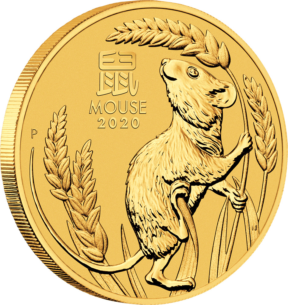 Australien 200$ 2020 2 oz Gold Coin Lunar Series III. - Year of the ...