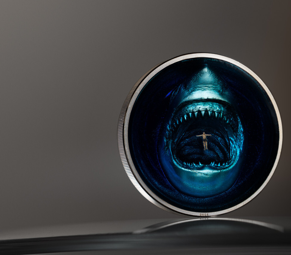 Palau 10$ 2024 2 oz Silver Coin Phobias – Thalassophobia Proof | MA-Shops