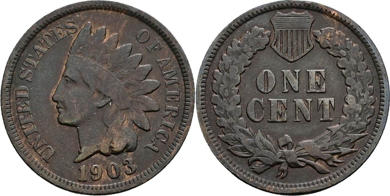 USA, 1 Cent 1903 ss | MA-Shops
