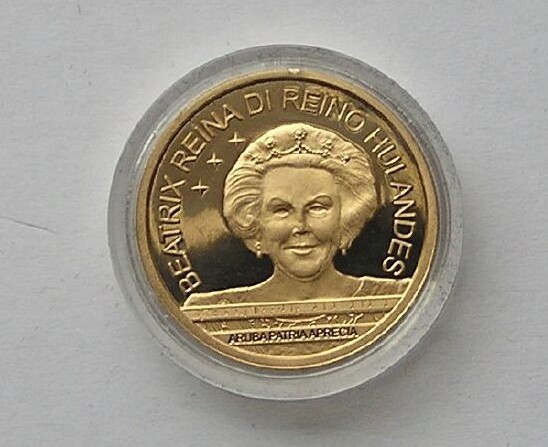 Aruba 2006 25 Florin 'Status aparte' goud | MA-Shops